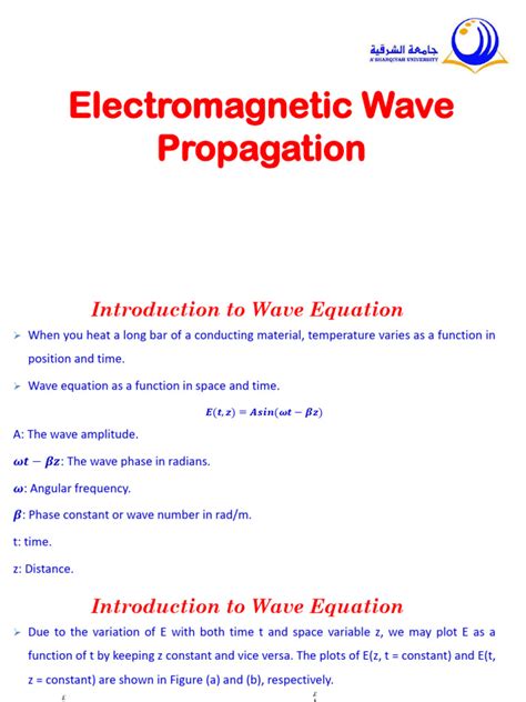 Lecture Em Wave Propogationf4d36bf9f52a8e818319c03d4405409f Pdf