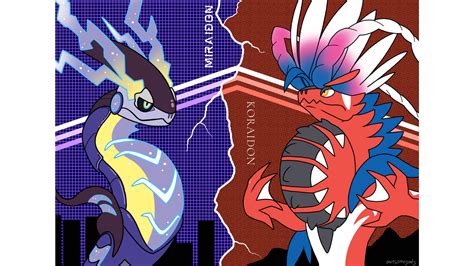 Miraidon And Koraidon Sv Release By Awesomegoats On Deviantart