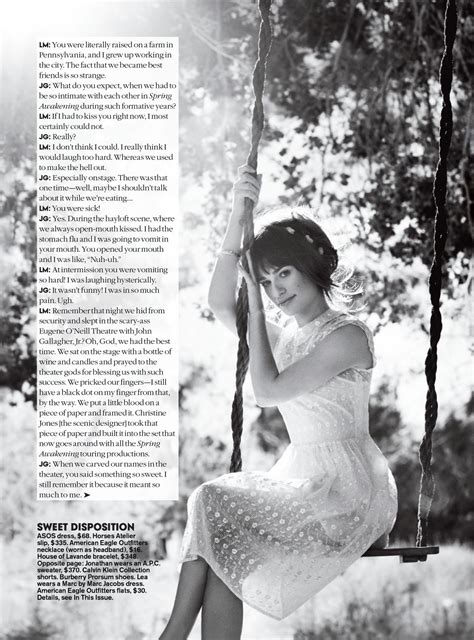 Lea Michele In Teen Vogue Magazine March 2014 Issue Hawtcelebs