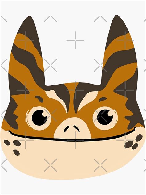 Loth Cat Sticker By Neeannn Redbubble
