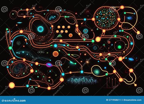 Neuronal Networks The Building Blocks Of Brain Function Background Stock Image Cartoondealer