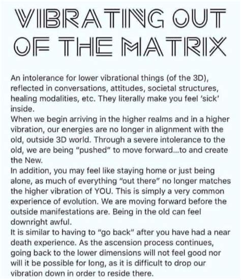 How To Break Out Of The Matrix With Disconnect From The Matrix Raylene Short Posted On The