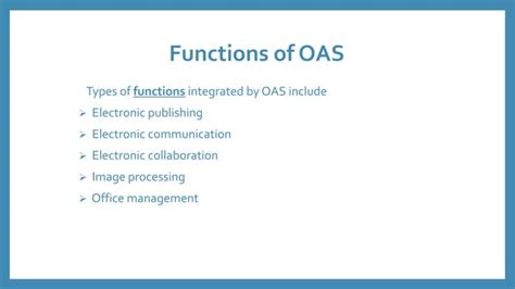 Office Automation System Oas