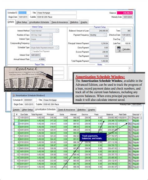 FREE 7 Amortization Table Samples In Excel