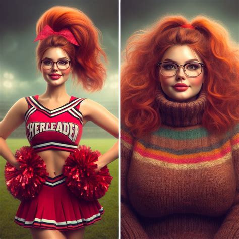 Cheerleader To Nerd By Wityumjuh On Deviantart