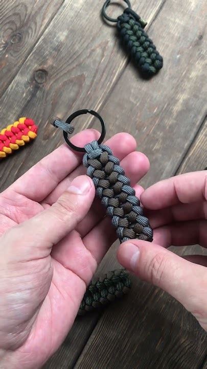 Темляк брелок из паракорда C заводным кольцом Мастерская Paracordkrsk24 Youtube