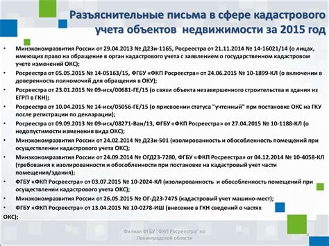 Текущие изменения в законодательстве в области кадастрового учета Online Presentation