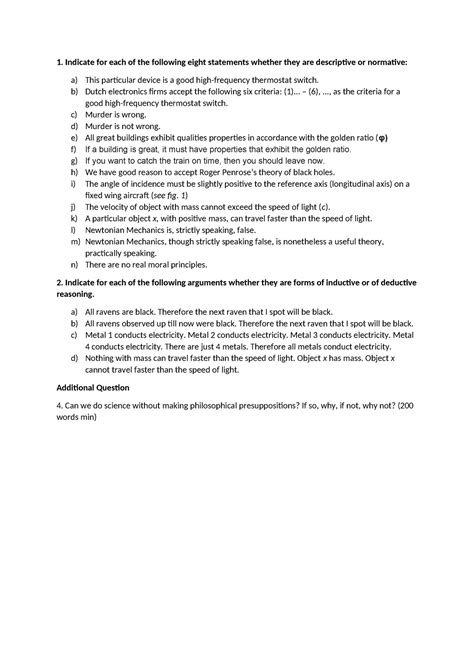 Pre Lecture Assignment 1 Indicate For Each Of The Following Eight