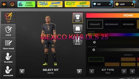 Mexico Kits Dls 25 Dream League Soccer 2025 Ftg