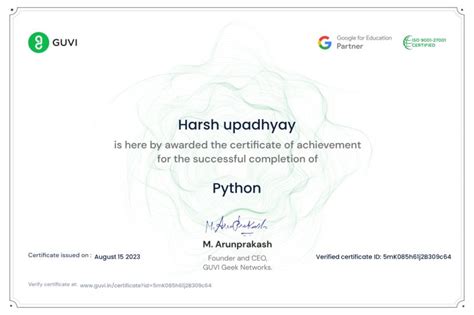 Harsh Upadhyay On Linkedin 📚🚀i Am Thrilled To Share That I Have