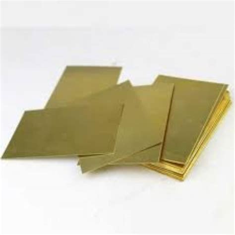 Mill Finish Bright Mirror Brass Shim Sheet 0025 To 2mm At Rs 430kg