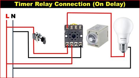 Pin Timer Relay Wiring Diagram