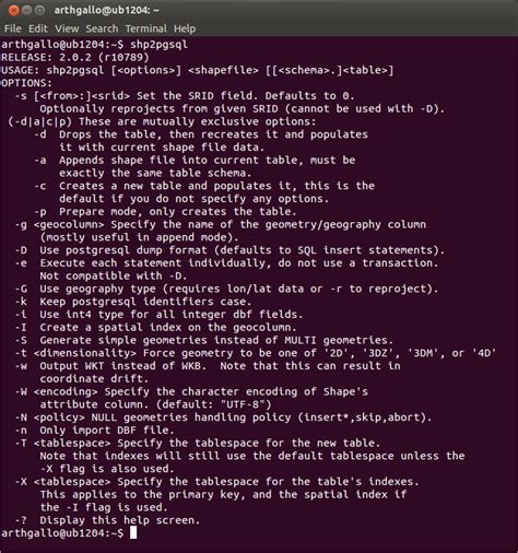 Open Design And Architecture Loading Shape File Data Into Postgis