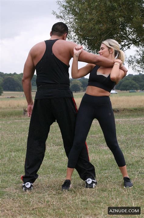 Megan Barton Sexy Training Photos Aznude