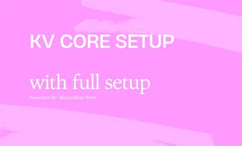 Set Kv Core For Your Kv Core Setup For Kv Core By Taye Digital Fiverr