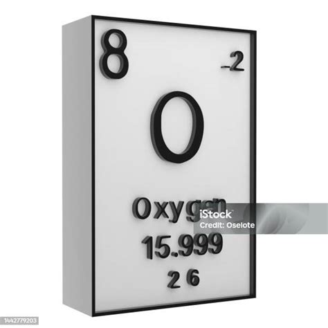 산소 흰색 흑면에 있는 원소 주기율표의 인 화학 원소의 역사는 원자 번호와 기호를 나타냅니다 3d 렌더링 건강관리와 의술에 대한 스톡 사진 및 기타 이미지 Istock