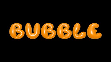 Bubble Text Font Generator Text Effects