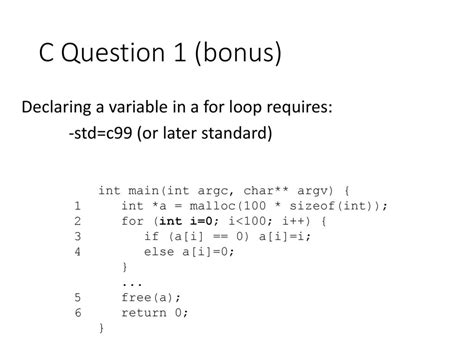 Recitation 6 C Review 30 Sept Ppt Download