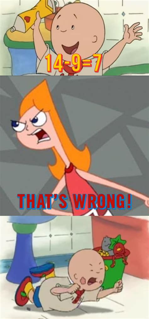Candace Scolds Caillous Wrong Math Answer By Edwinvazquez23 On Deviantart