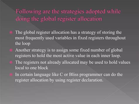 Register Allocation And Assignment Pptx