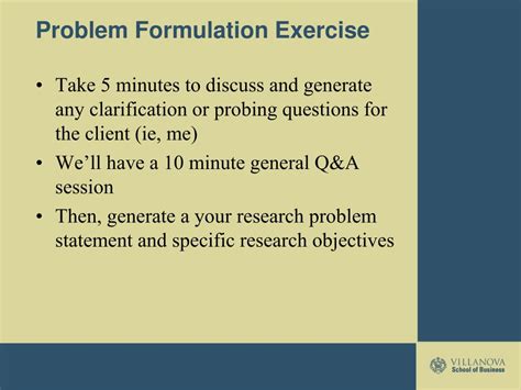 Ppt Problem Formulation Problem Statements And Research Objectives