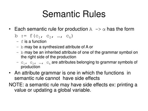 Ppt Topic Syntax Directed Translations Powerpoint Presentation Free Download Id3864085