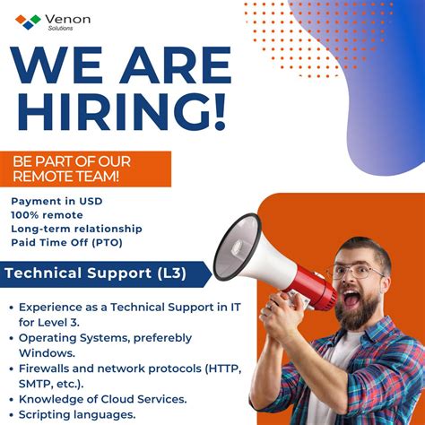 Venon Solutions On Linkedin Wearehiring Staffing Remotejobs Technicalsupport Windows