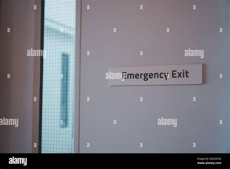 Emergency Exit Door Building Meergency Exit Stock Photo Alamy