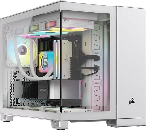 Corsair 3500x Mid Tower Atx Pc Case Panoramic Tempered