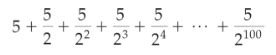 Sum Of A Convergent Geometric Series Statistics How To