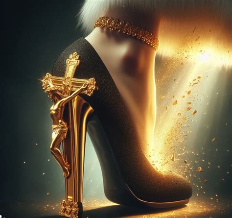 The New Religion On My Heel By Gender Sucubus On Deviantart