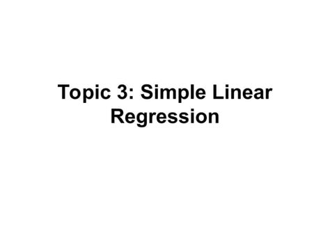 Linear Regressin Model Explained In Simple Way For The Basic