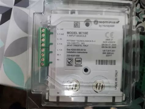NOTIFIER M710E 1 Input Module Modulo 1 Ingresso Honeywell EUR 30 00 PicClick FR