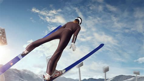 Download Ski Jumping Sports Game Wallpaper Wallpapers Com