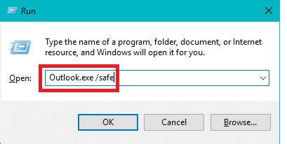 How To Start Outlook In Safe Mode TechCult How To Start Outlook In Safe Mode TechCult