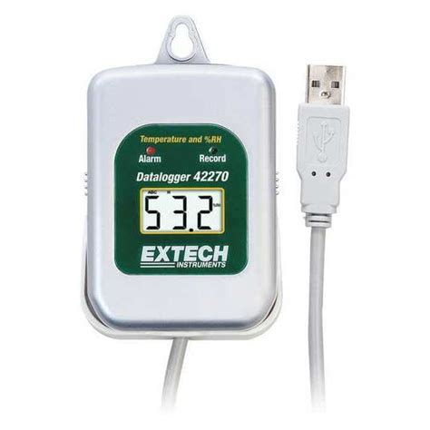 Extech Data Logger Temperature And Humidity 42275 Zoro