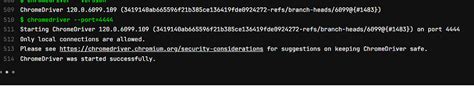 When Chromedriver Is Started In A Pipeline Via A Gitlab Ci Yml File