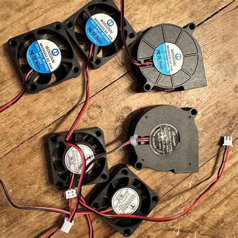 Top 3 Fans Do Not Work In Ffcp Why They Work Fine Anywhere Else Bottom 3 Are Oem R Flashforge