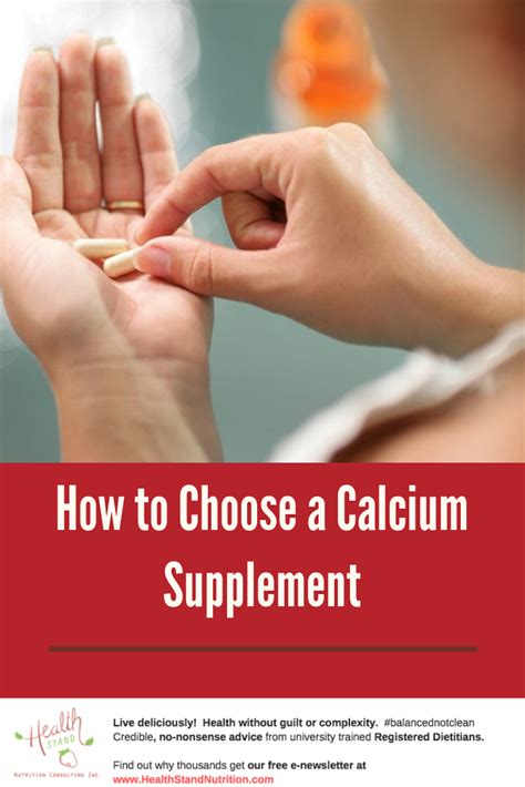 Calcium Supplements Artofit