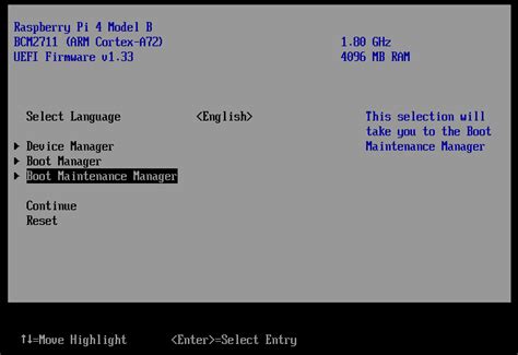 Raspberry Pi 4 Manjaro On UEFI Firmware With Generic ARM Kernel General ARM Discussion