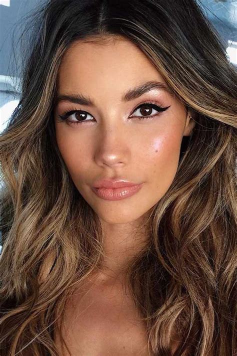Light Hair On Olive Skin