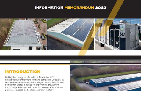 Invest Be Brighter Energy