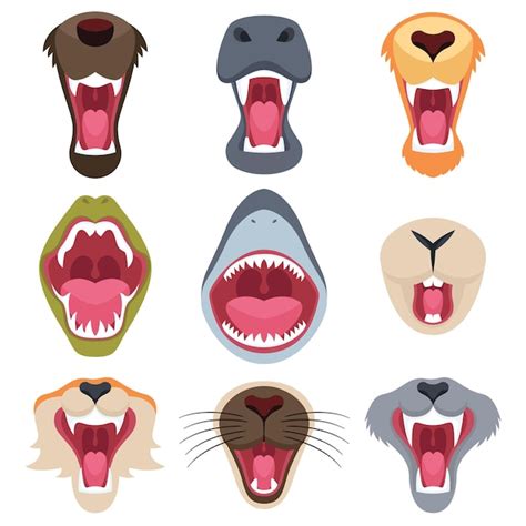 Animal Mouth Images Free Download On Clipart Library 3299165