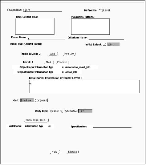 Component Editing Window For A Component Download Scientific Diagram
