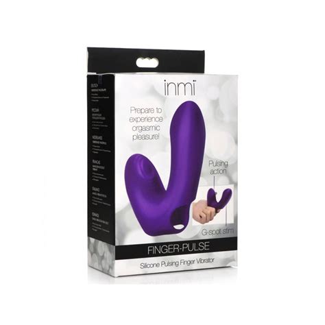 Inmi Finger Pulse Silicone Pulsing Finger Vibrator