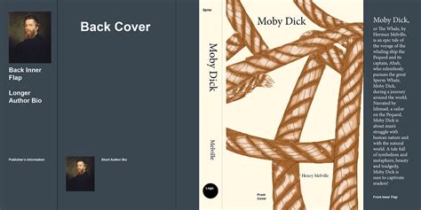 Moby Dick Book Cover Jacket Behance Moby Dick Book Cover Jacket Behance