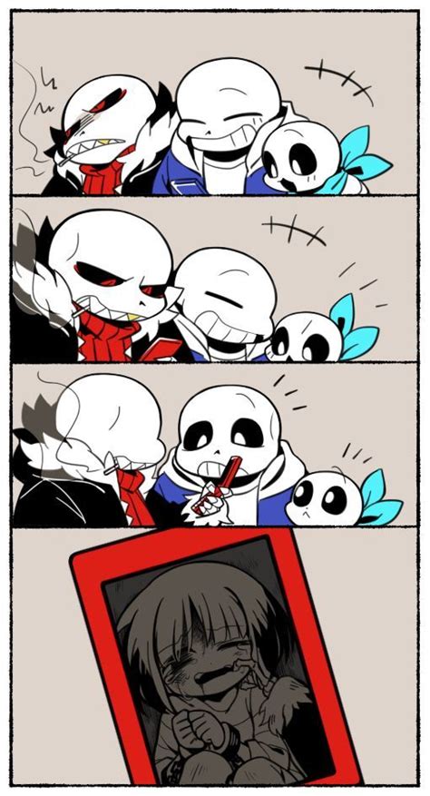 Underswap Sans And Frisk Buscar Con Google Undertale Undertale Comic Frans Undertale