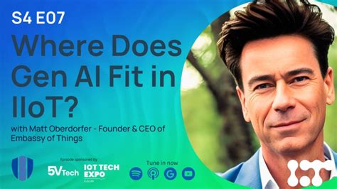 The Iot Podcast On Linkedin Theiotpodcast Iot Iiot Industrial Ai20 Genai