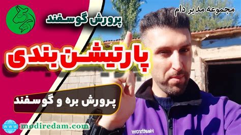 پارتیشن‌بندی و تفکیک جایگاه پرورش گوسفند Youtube