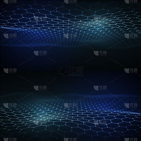 大数据三维图形背景聚焦传媒噪声商务计算机几何形状沟通流动